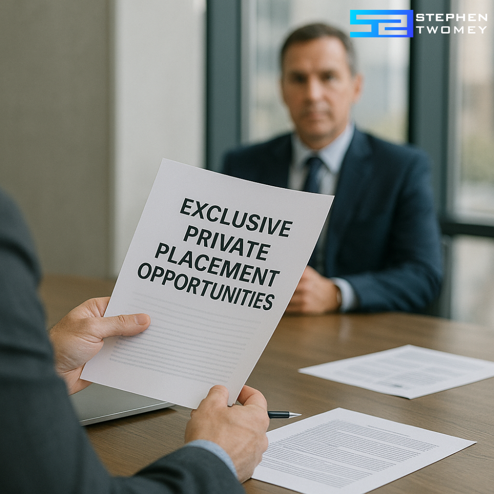 Exclusive 506(b) Private Placement Opportunities for HNWIs - Stephen ...